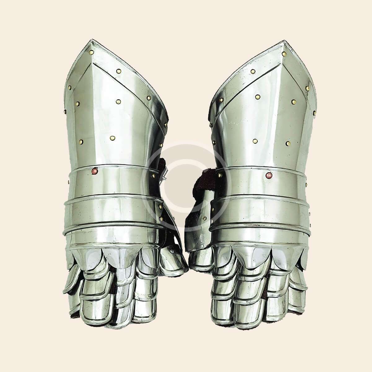 Medieval Knight Gauntlets Functional Steel Armor Gloves – Armería Medieval