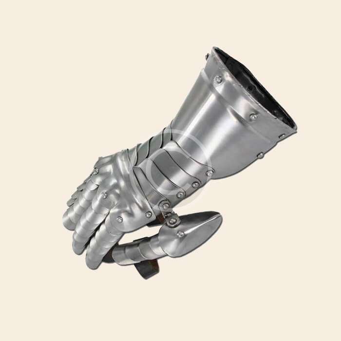 Knight Gauntlet Functional Steel Armor Glove – Armería Medieval
